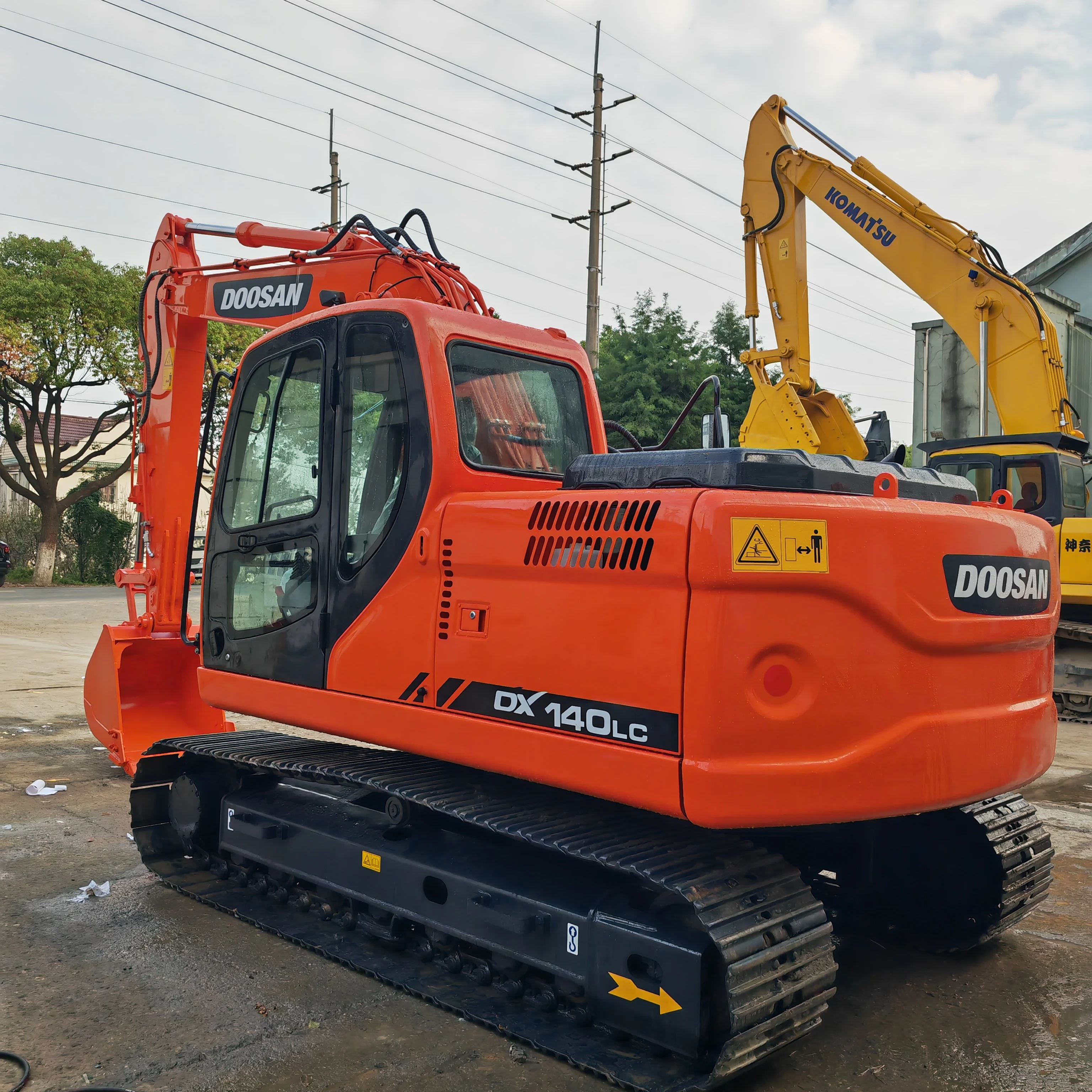 Korean Imported 14ton Doosan Dx140 Used Excavator Engineering Machinery ...