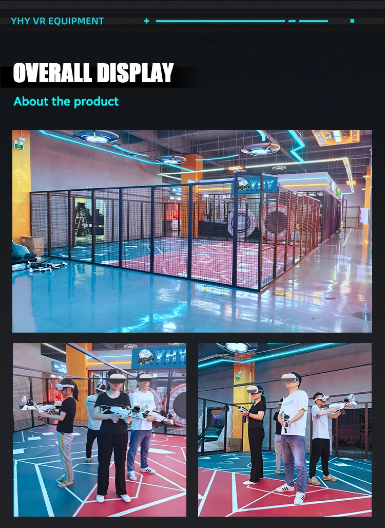 YHY Escape Free Roam 9D Vr Shooting Arena Multiplayer Games Vive ...