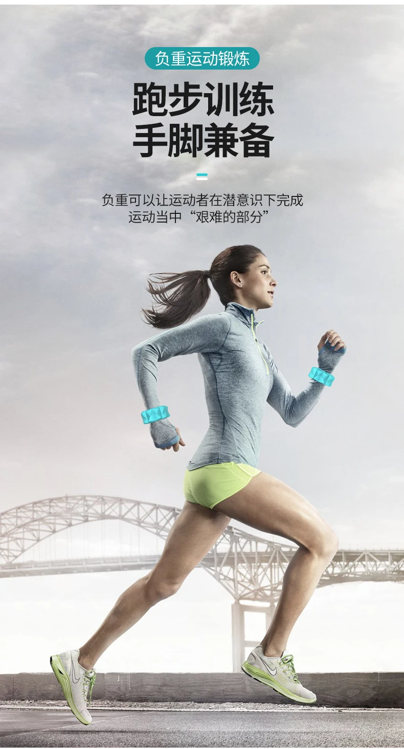 Wellshow Adjustable Wearable Wrist & Ankle Weights Strength Training ...