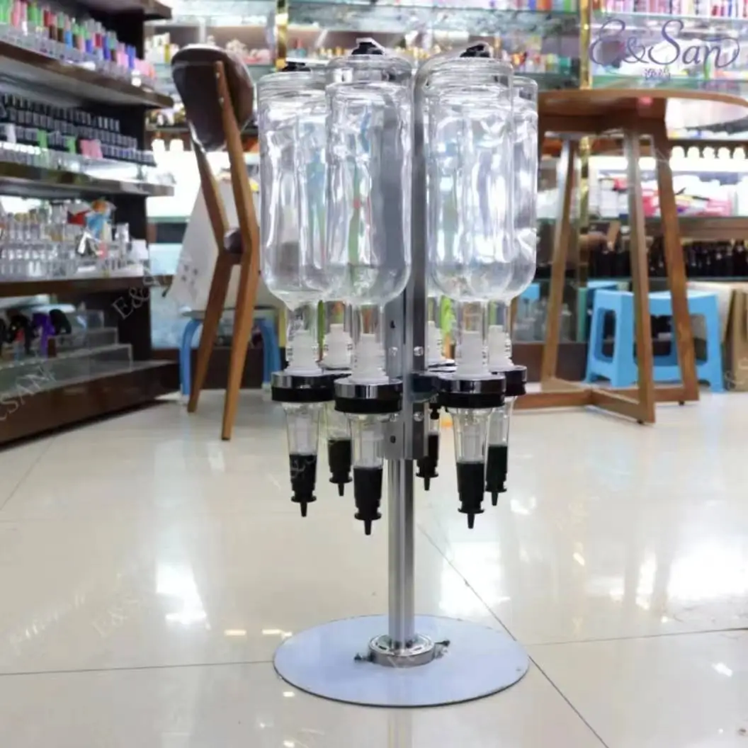 500ml Rotatable Design 6 Bottles Perfume Dispenser Rack