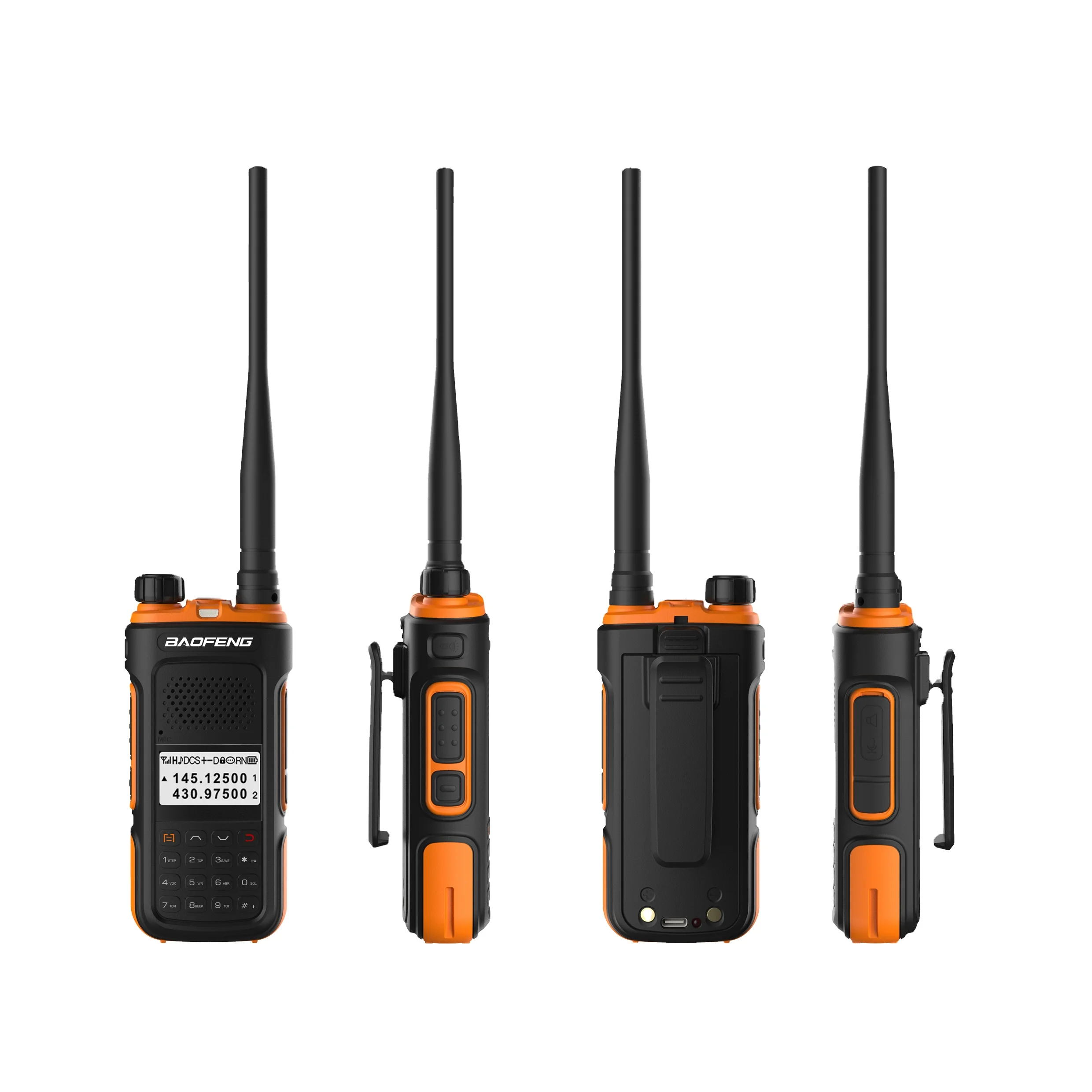 Baofeng UV10L DUAL BAND long distance range ham radio walkie talkie ...