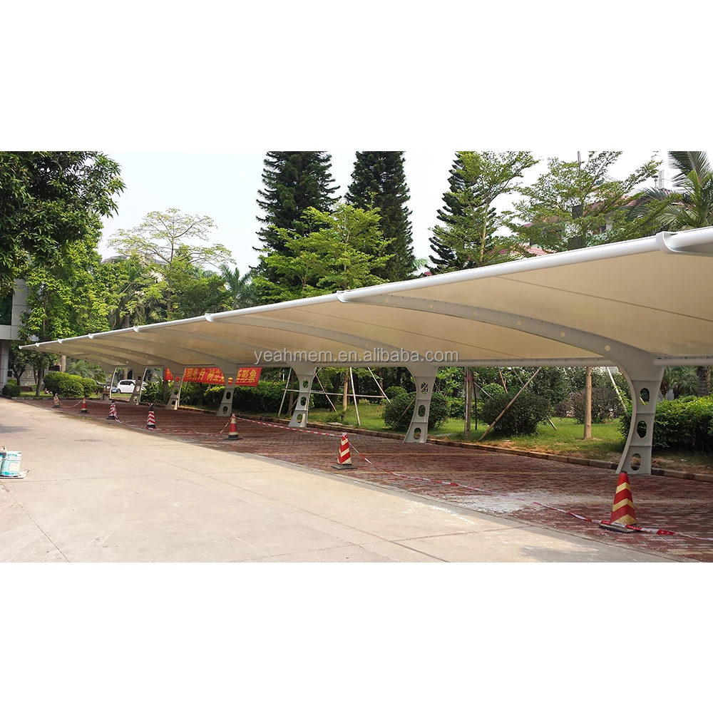 Car Parking Shed Car Garage Tents Membrane Structure Architecture Hot ...