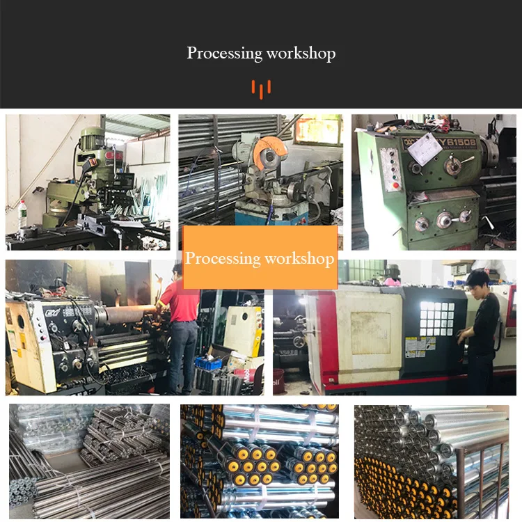 Universal Gravity Conveyor Rollers Spring Loaded For Conveyor Rollers ...