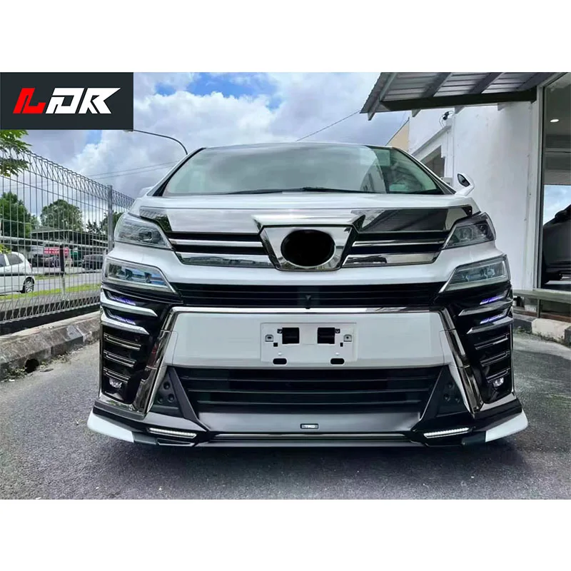 For Vellfire Zg+trd Style Car Modification Accessories Face Lift ...