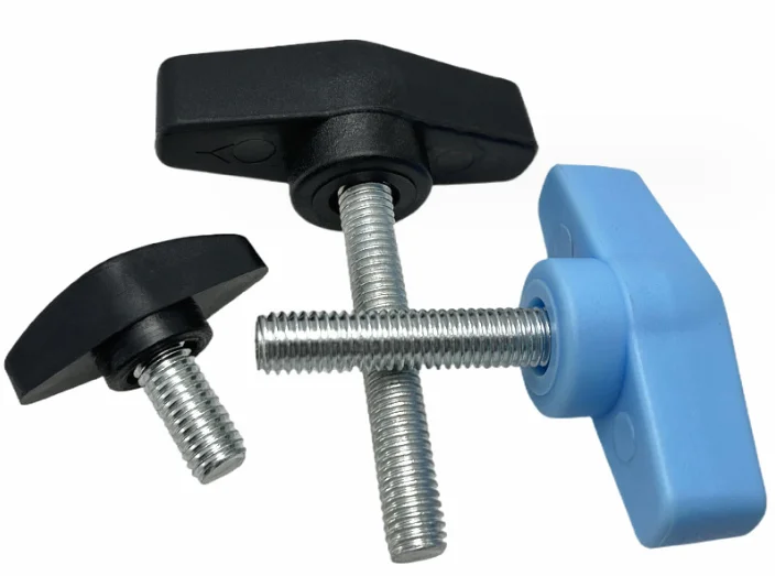 36 # 55 # Plastic T Handle Screw Type Clamping Knob Grip Thumb Screw ...