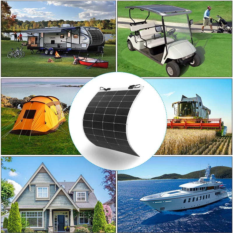 Flexible Solar Panels Rv Rollable Solar Panel Thin Film For Solar ...
