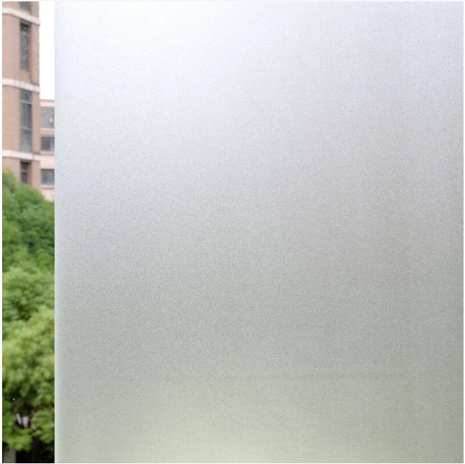 Frosted Glass Window Film Sandblast Solar protection Static Cling ...