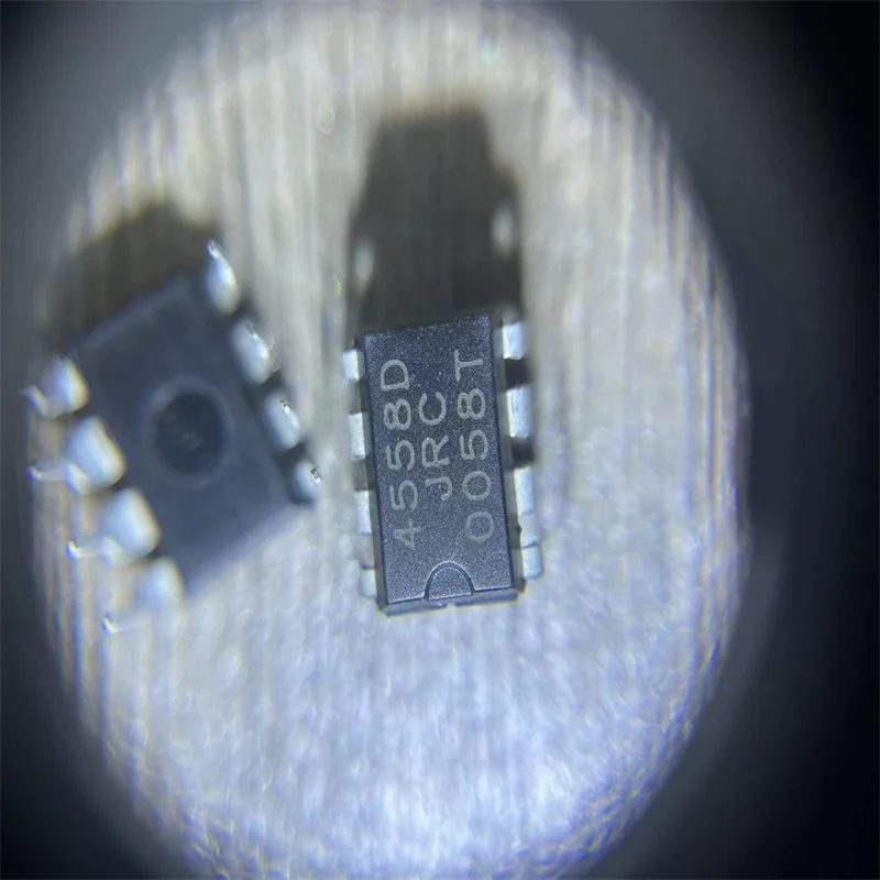 Original Njm4558d Dip-8 Dual Operational Amplifier Ic Chips Transistors ...