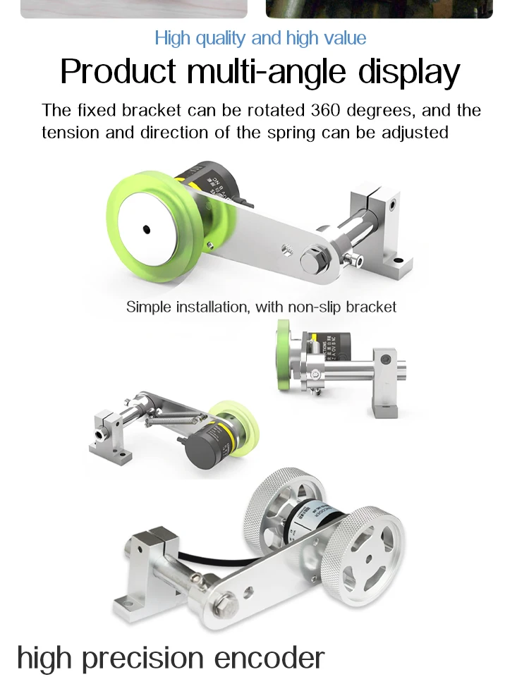 Jakon Spring Bracket For Synchronizer Measuring Wheel Rotary Encoder ...