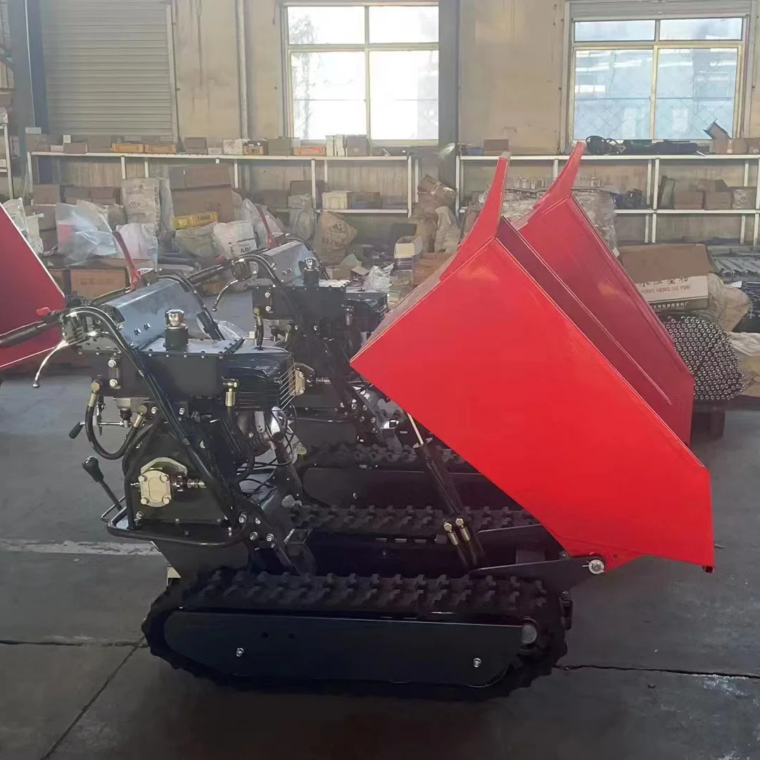 Loading Mini Dumper 800kg Tracked Loader For Manufacturing Plants - Buy ...