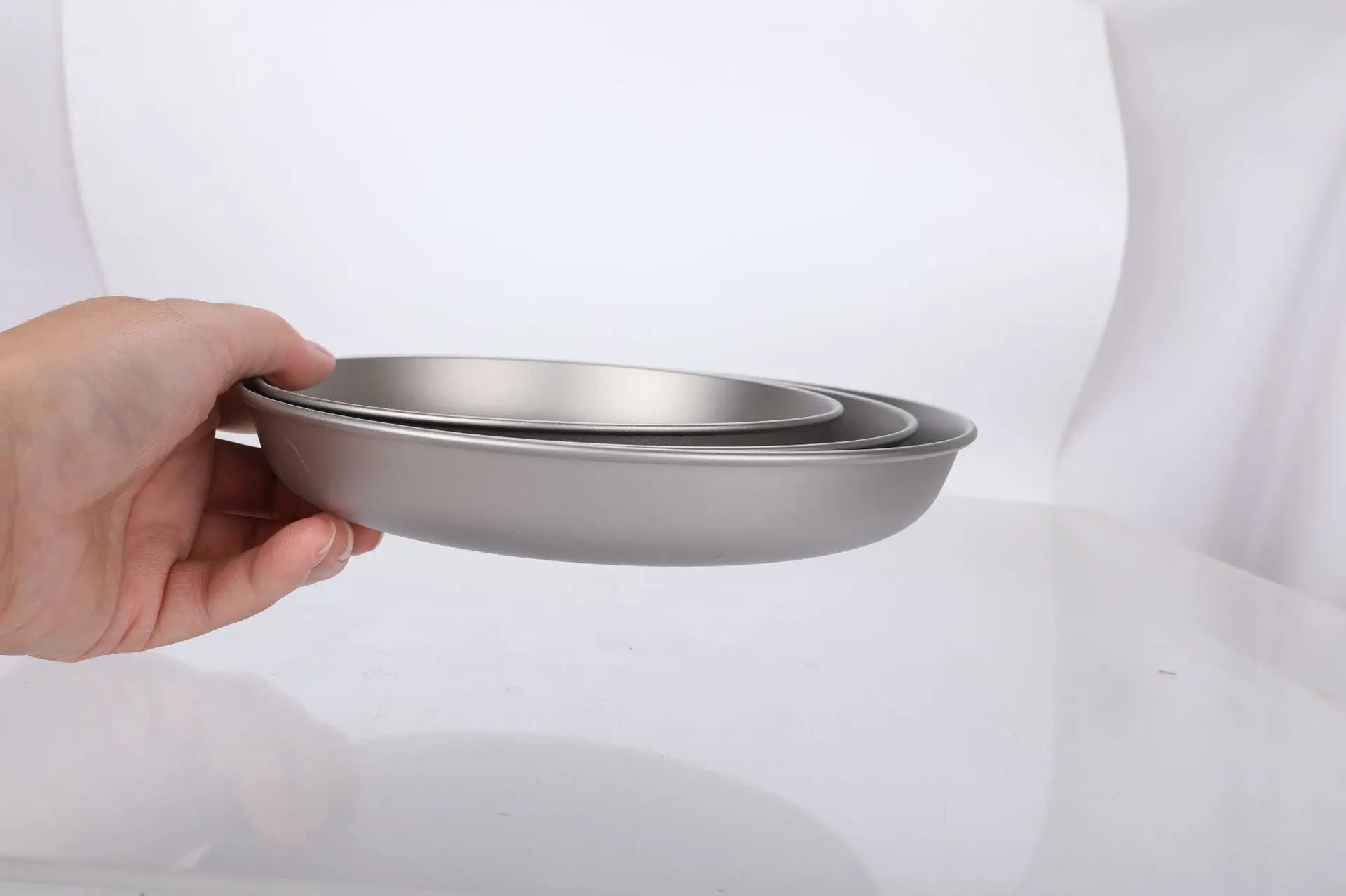 Alocs Ultralight Pure Titanium Tableware Outdoor Camping Cooking Tools ...