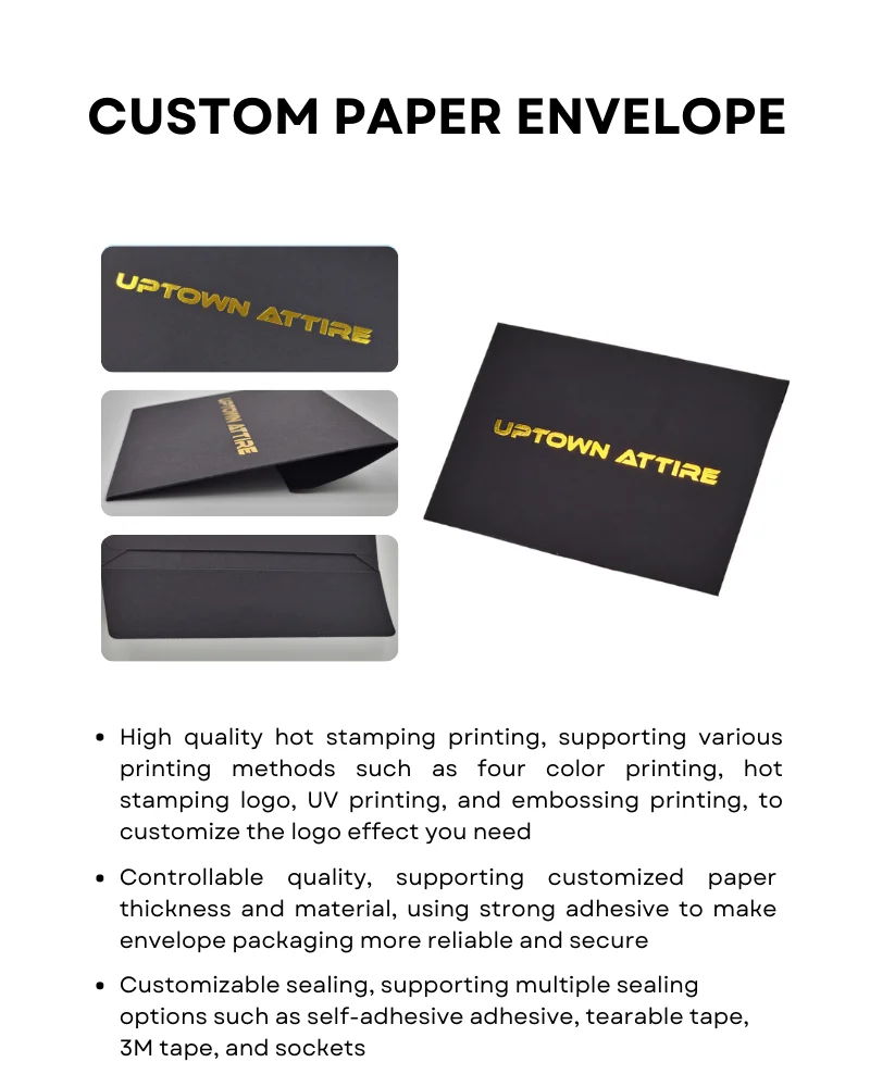 Luxury Wedding Hard Card Letter A6 Envelope Packaging