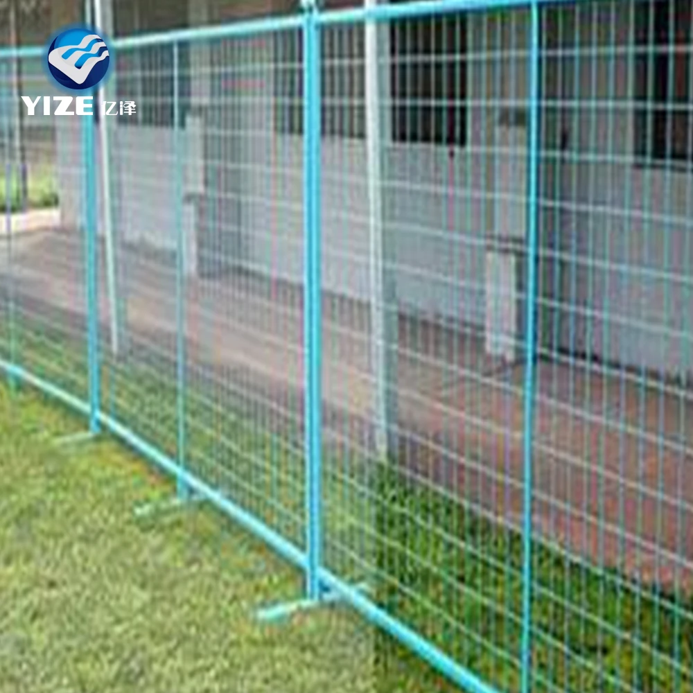 Construction Movable Fence Temporary Metal Fence Panel For Boundary ...
