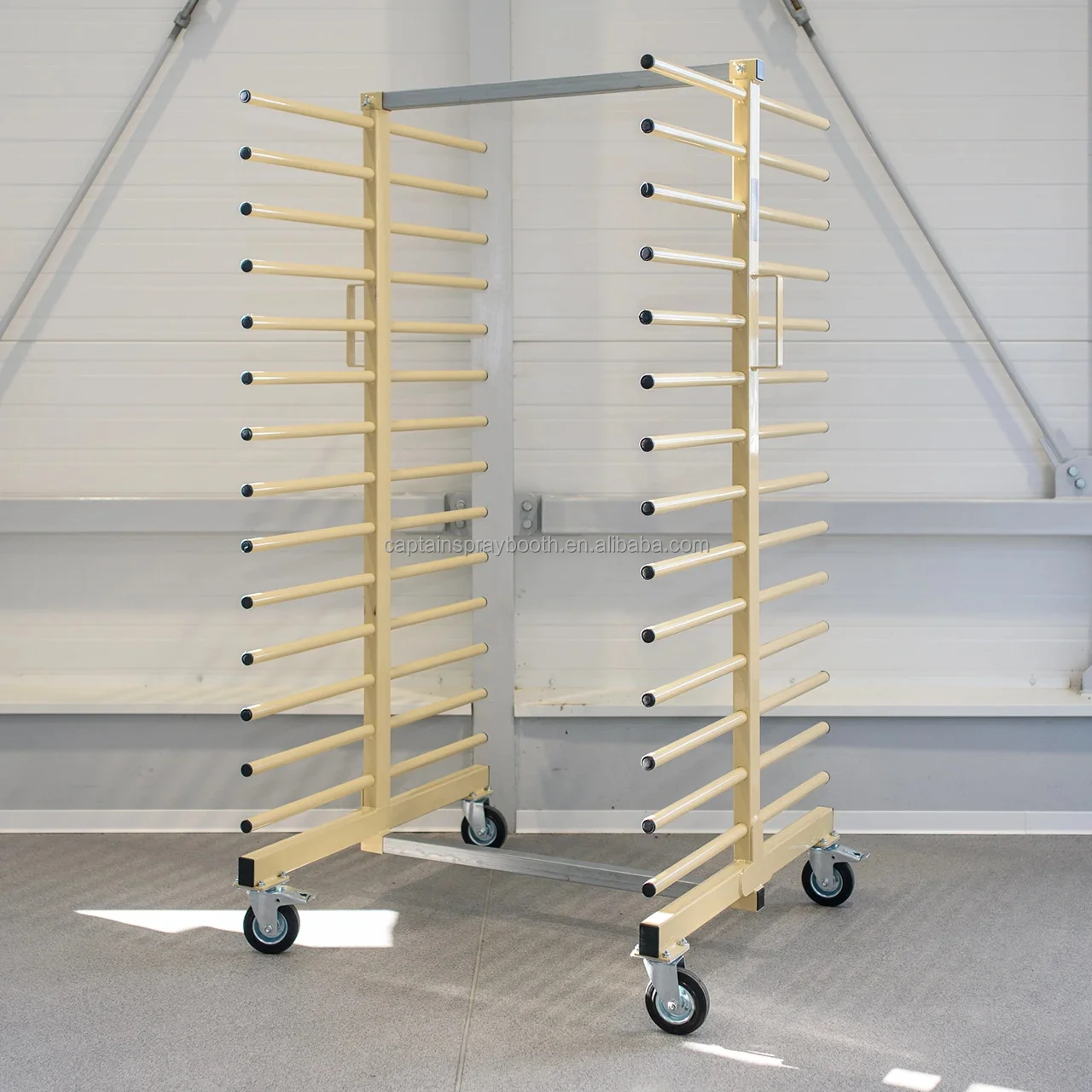 Stainless Steel Flexible Drying Trolley - 500kg Safe Load