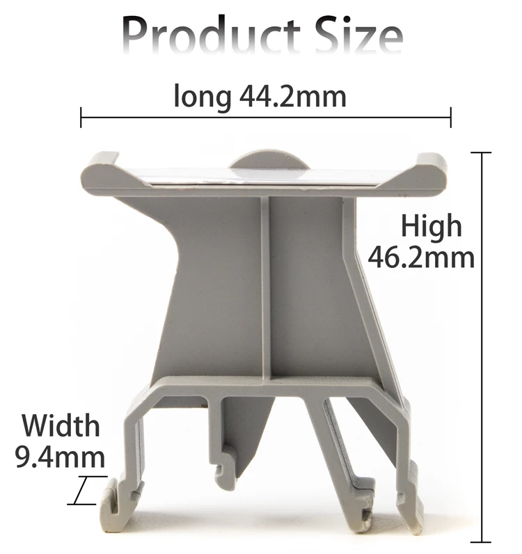 DIN Rail Marker Terminal Block Accessories B1 Gray Terminal Strip ...