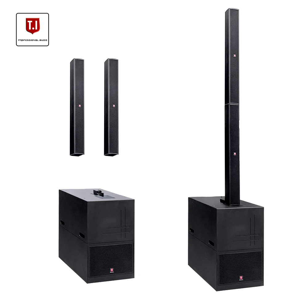 T.I Pro Audio High Quality Column System Speaker Active Array Sound ...