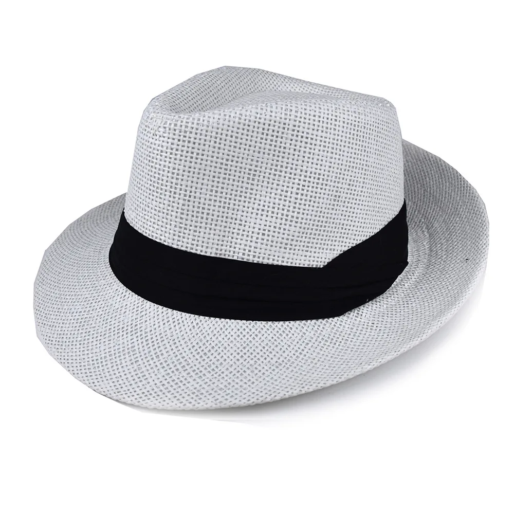 Bestella Classical Basic Mns Straw Hat Breathable Panama Shape Custom ...
