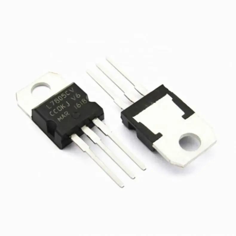 Ic L7805cv Integrated Circuit 7805 Ic 7805 Voltage Regulator To220 Ic Chip 7805cv L7805 ...