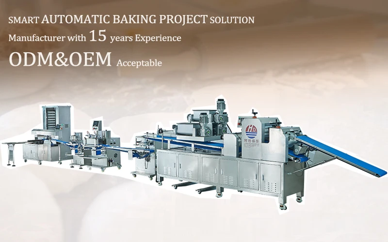Easy Operation Low Cost Croissant Production Line Full Automatic Pastry ...