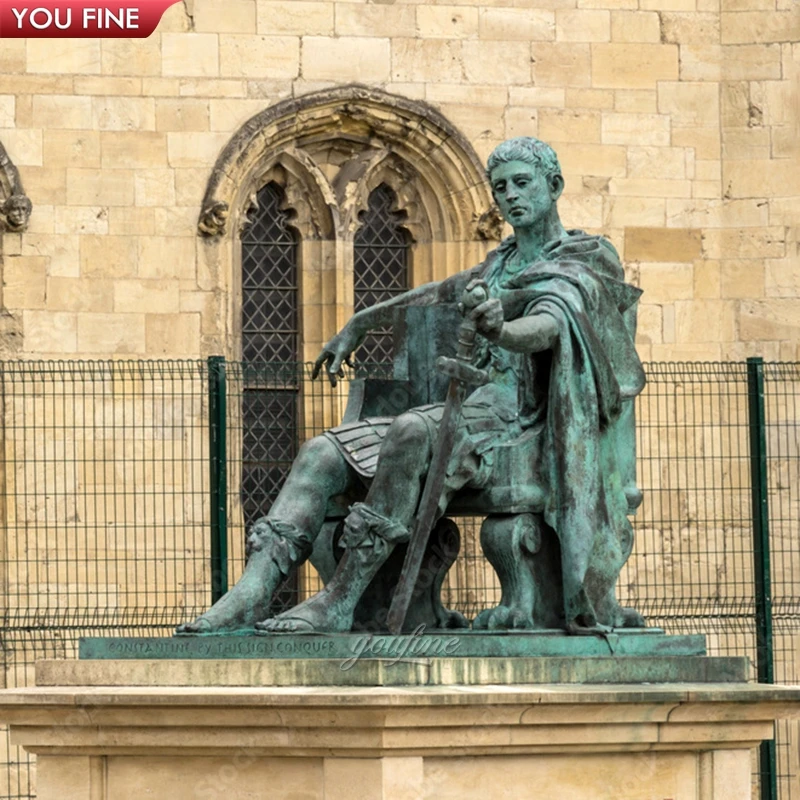 Customized Life Size Roman Emperor Bronze Statue| Alibaba.com