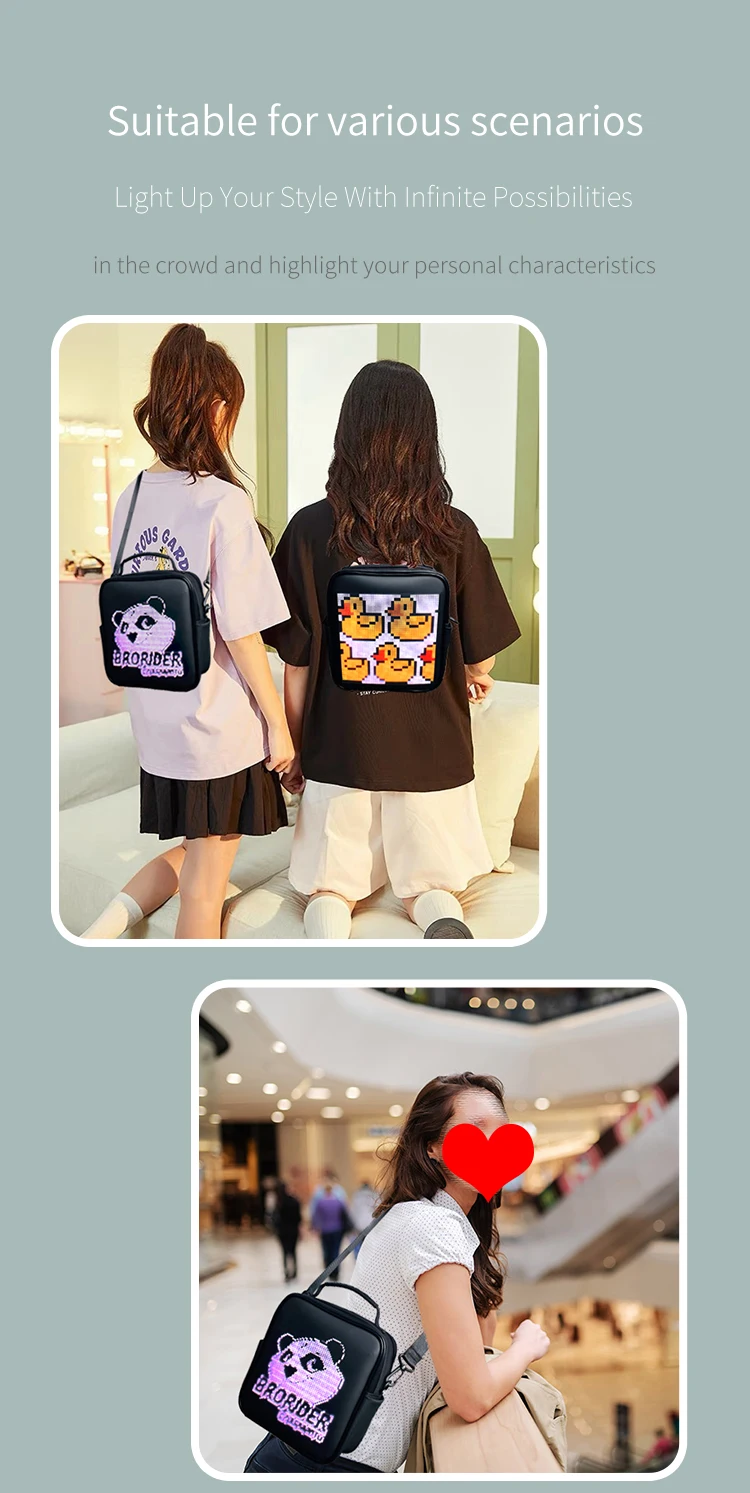 High Resolution Led Screen Waterproof Smart Animated Riding Digital Led ...