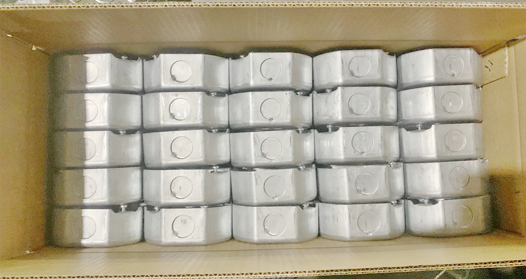 2" * 4" Rectangular Junction Box Galvanized Steel With Combination ...