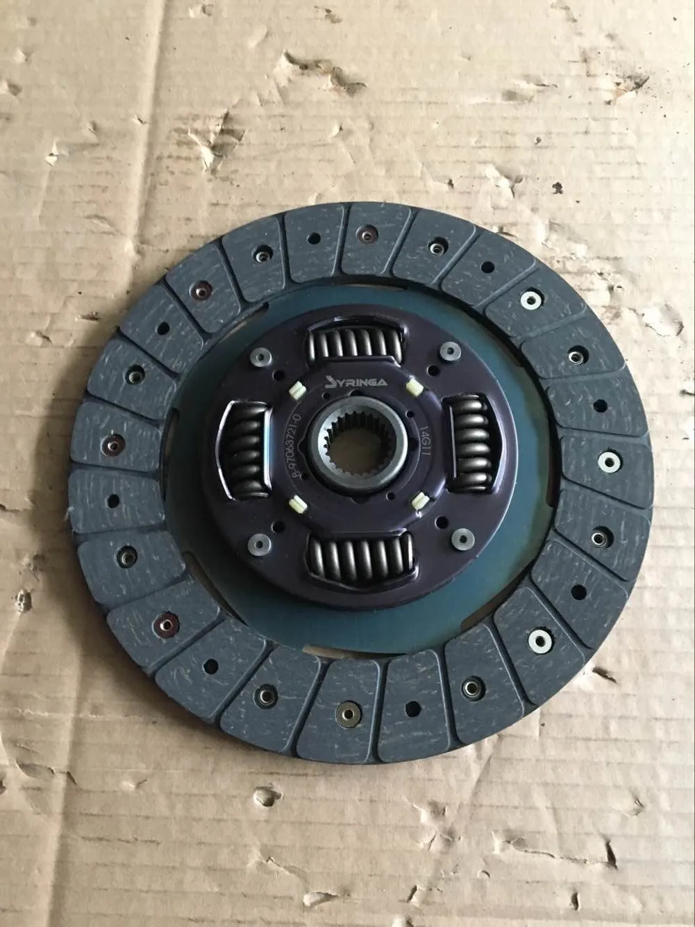 TFR TFS 225*24 Clutch Disc for 4JA1 Diesel & 4ZC1 Gasoline Engines