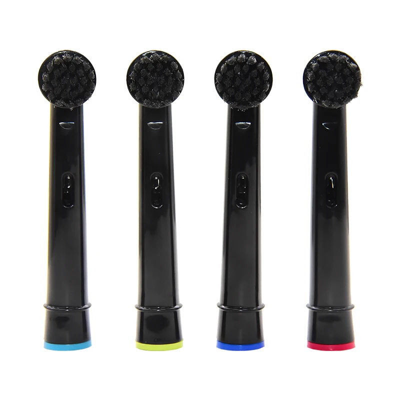 Wholesale Oral Automatic Reusable Electric Black Round Tooth Brush Head ...
