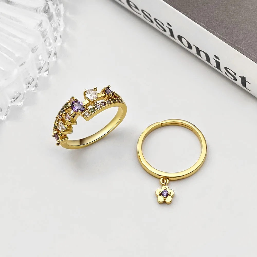 혁신적인 보석 2023 꽃 18k 골드 도금 반지 - Buy 18k 골드 도금 반지,2023 골드 도금 반지,꽃 18k 골드 도금 반지 Product on Alibaba.com