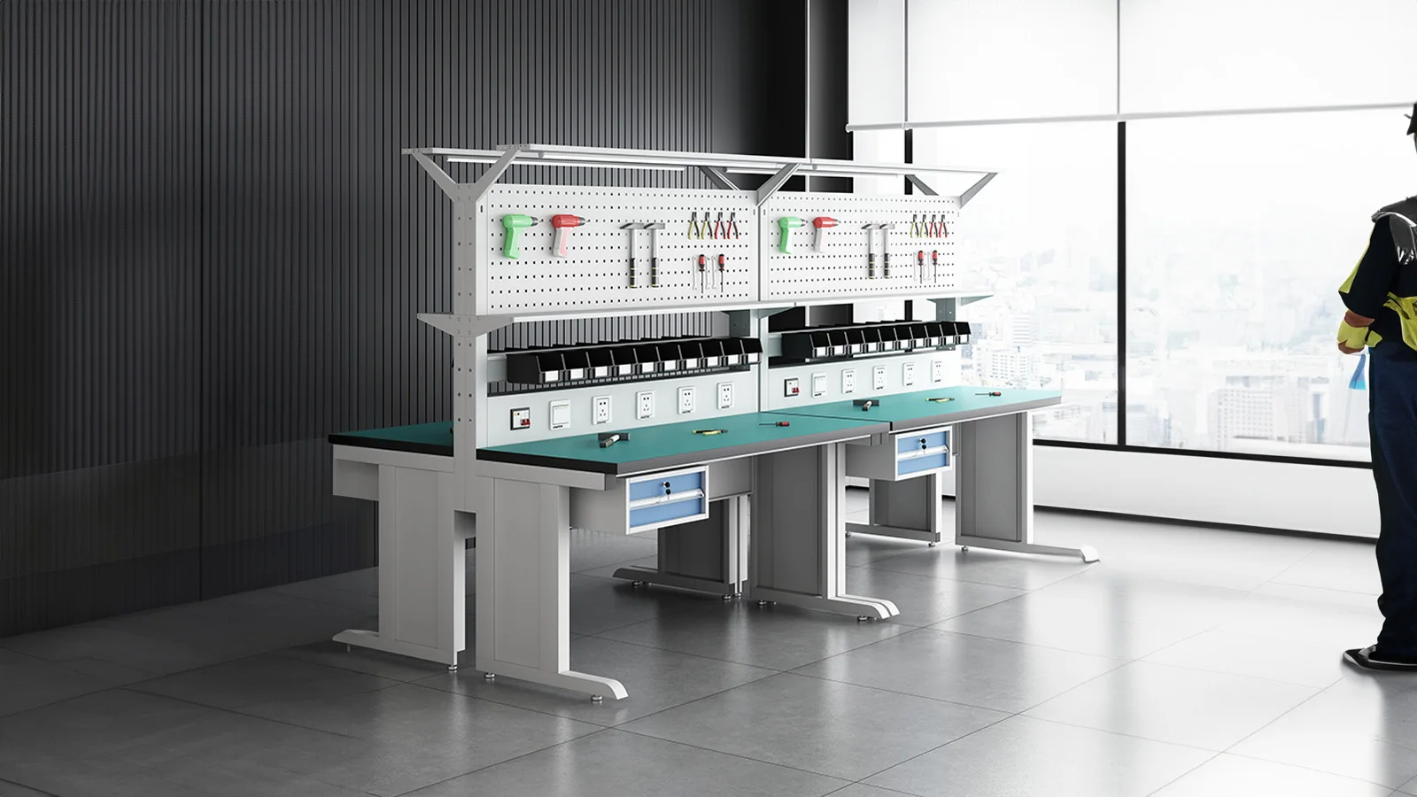 Customized Anti Static ESD Work Table for Repair Workstation