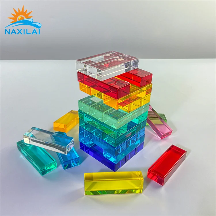 Naxilai New Design Wonderful Acrylic Building Blocks Toys Acrylic Gem ...