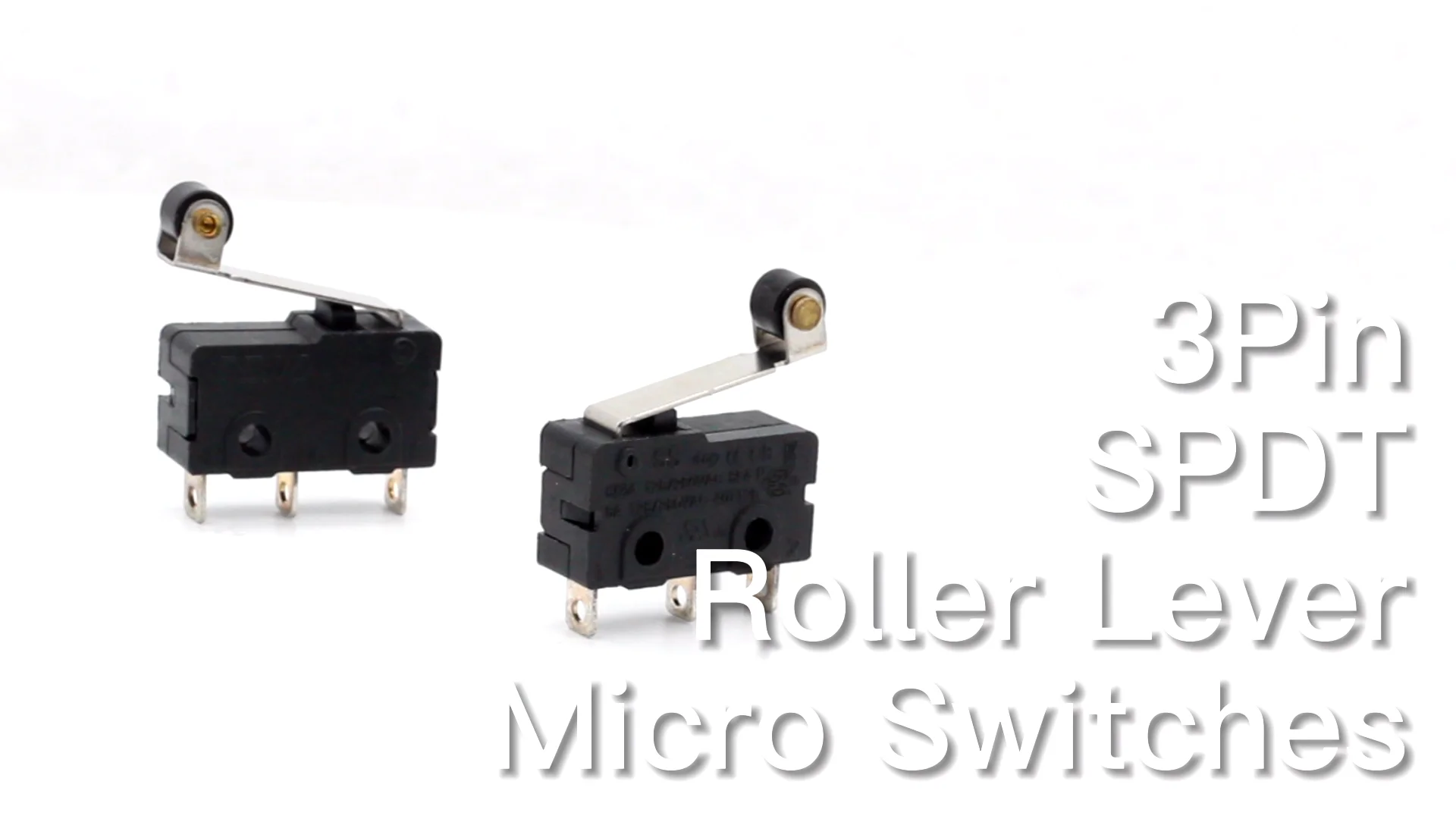 Ac 250v 5a Spdt 1no 1nc Momentary 3pin Spdt Roller Lever Micro Switches - Buy Micro Switch Lever ...