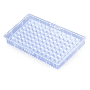 0.36ml 96 Round V-bottom Deep Well Plates For Laboratory - Buy 96 Well ...