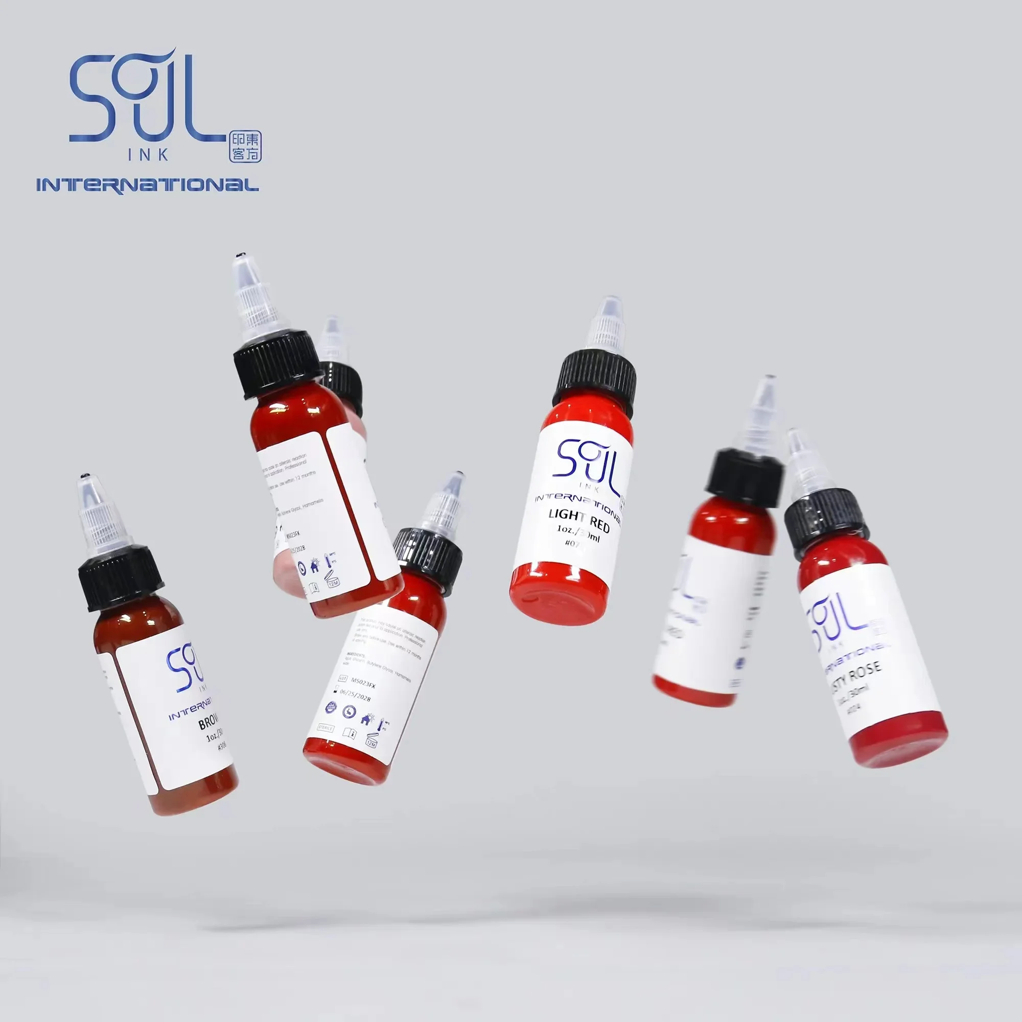 Oem Available Permanent Tattoo Ink Soul Ink 66 Colors Tattoo Eyebrow ...