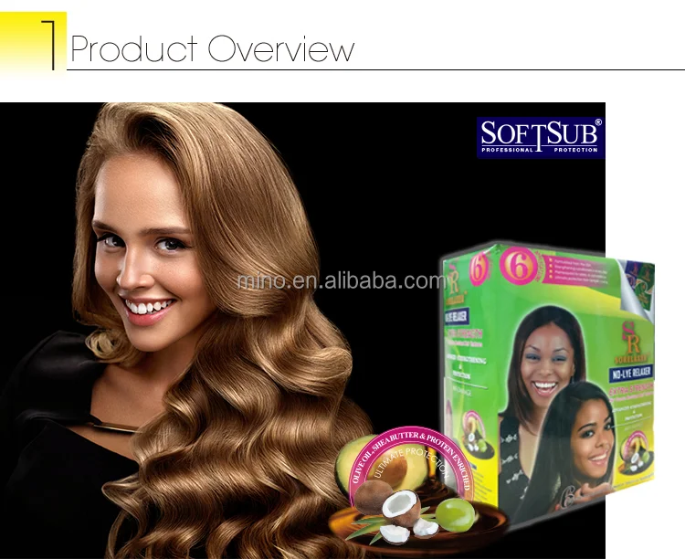 African Virgin Hair Relaxer - Private Label China Conditioner