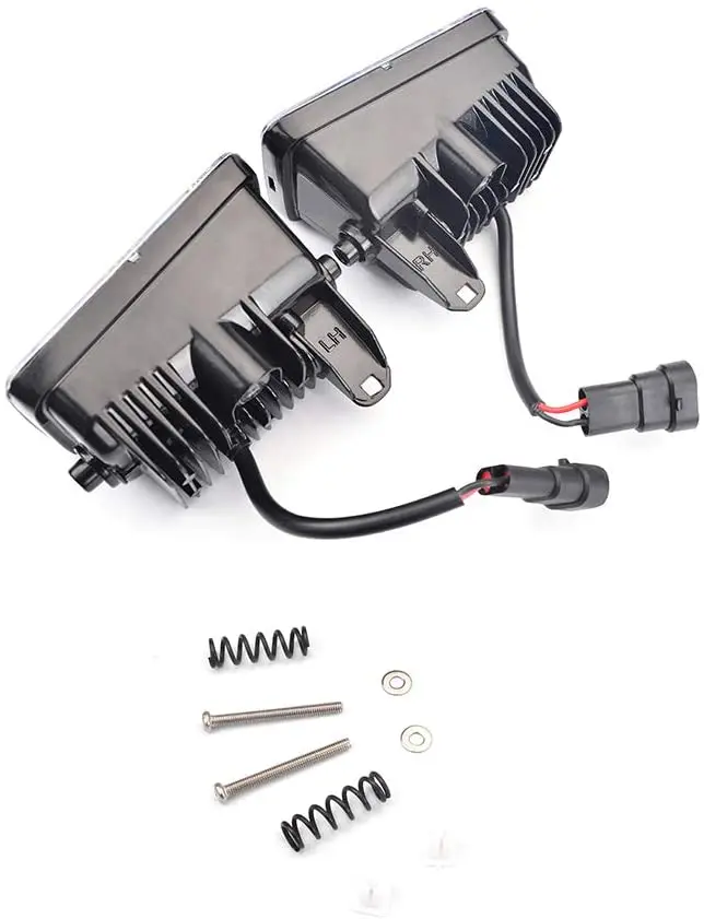 Ovovs 4 Inch Rectangular Led Fog Lights 48w Fog Light Assembly Kit For ...