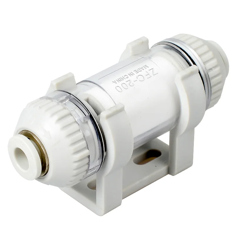 SMC ZFC Type Mini Vacuum Filter Generator In-line Air Filter Air Vacuum Filter Quick Connector ...