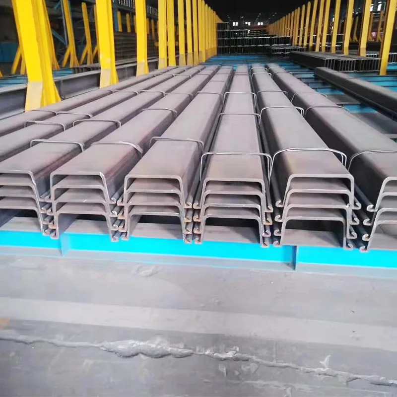 Good Price Type Ii Sheet Pile 400x100x10.5mm Carbon Steel Sheet Piles Z ...