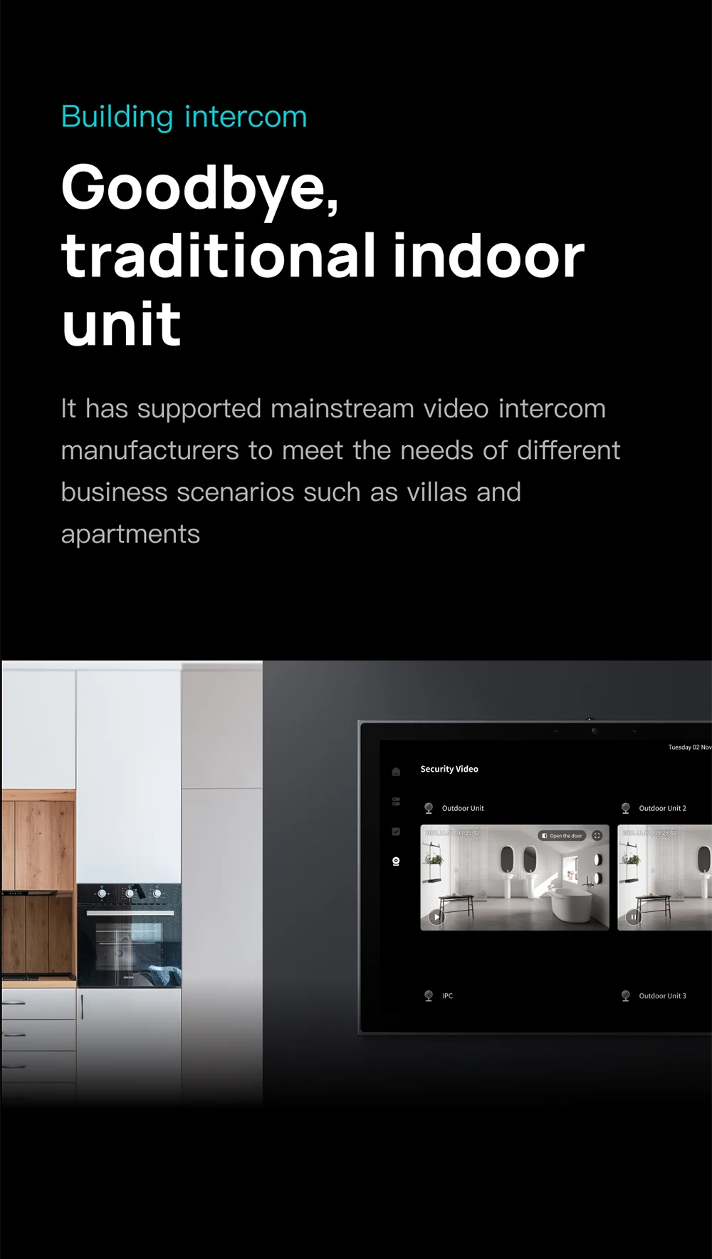 2024 New Arriving Tuya Smart Switch 10 Inch Tuya Smart Home Zigbee ...