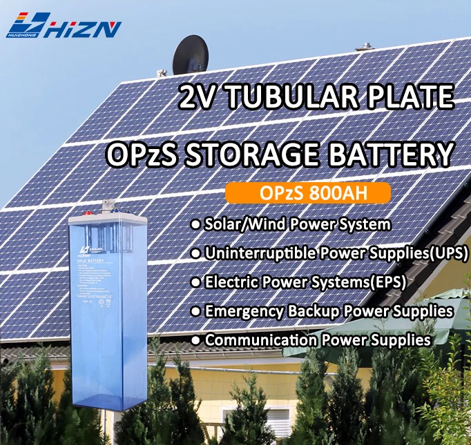 Factory Battery 2v 800ah Opzs Lead Acid Tubular Plate Uninterruptible ...