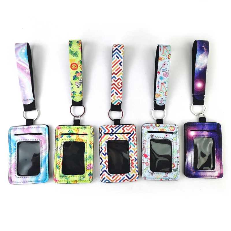 Custom Neoprene Sublimation Wristlet ID Card Holder Wallets| Alibaba.com