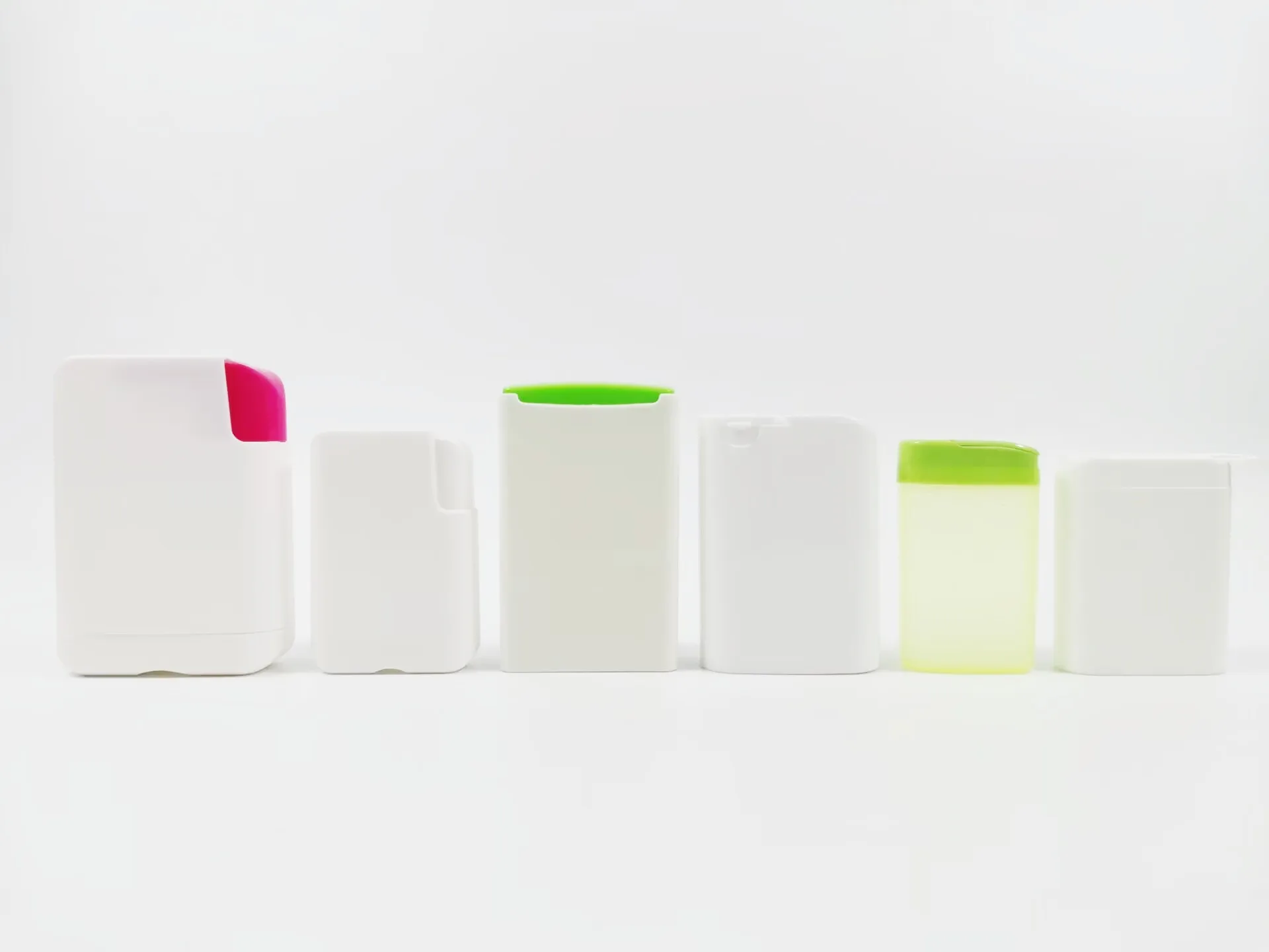 Custom Colors Size Flat Plastic Container for Chewing Gum