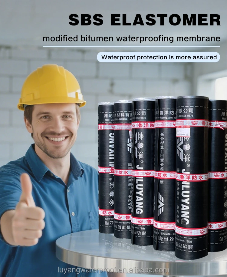 SBS APP Modified Bitumen Waterproof Membrane with Granules