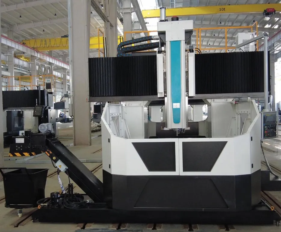 Factory Gantry Cnc Boring and Milling Machine Gantry Machining Center ...
