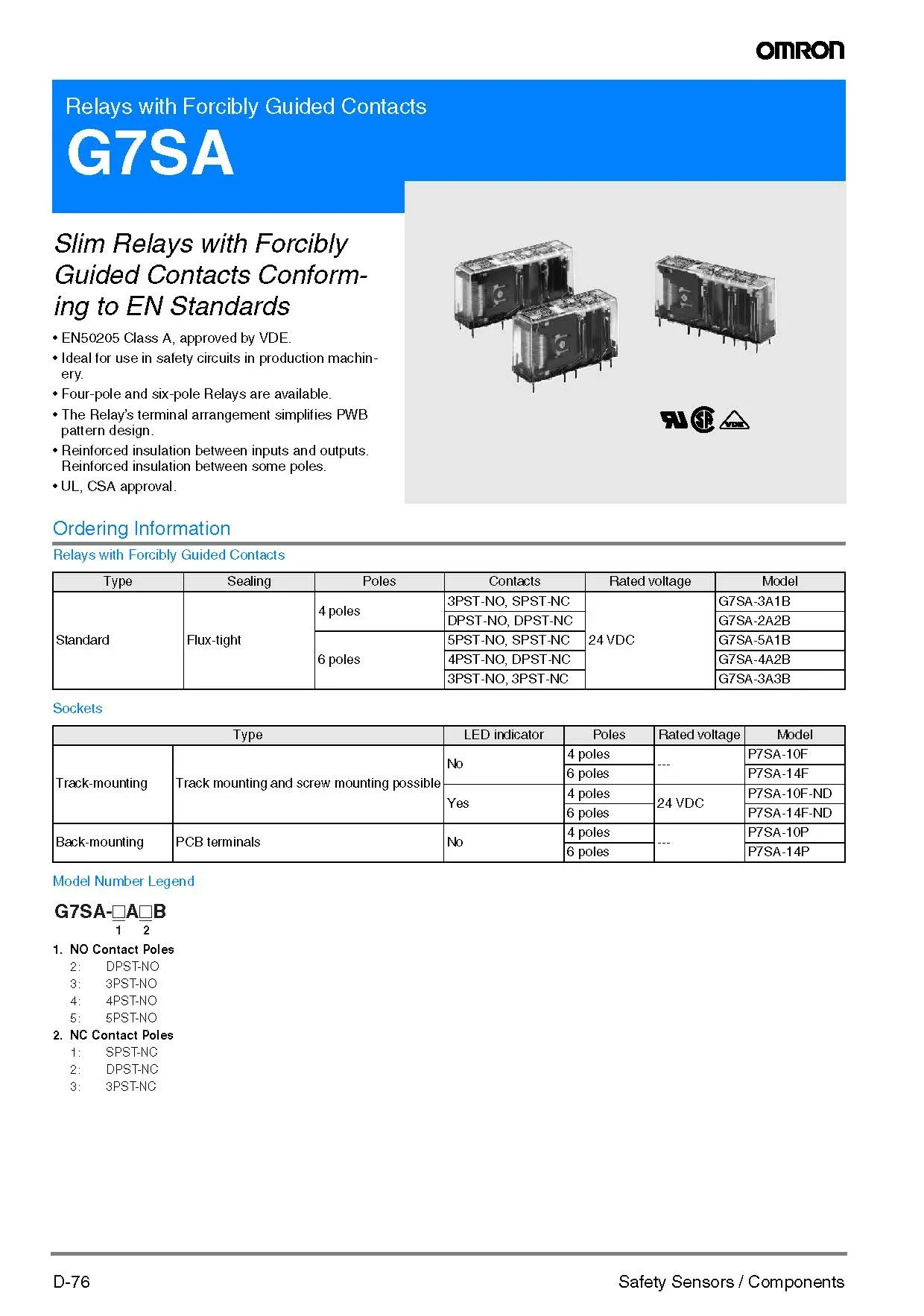 OMRON Safety Relays - Reliable and Authentic Solutions