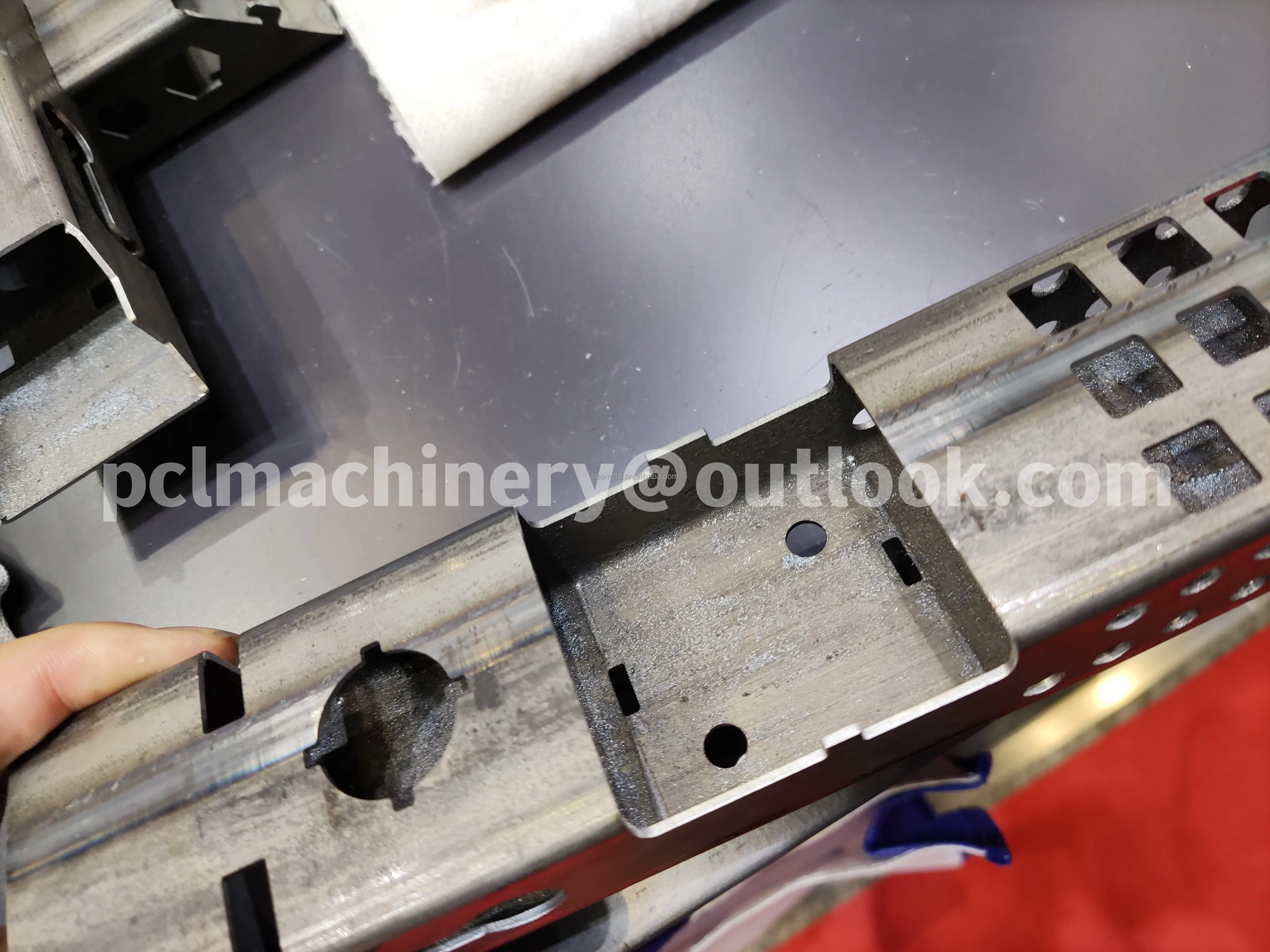 Universal Steel Bessel H Beam Laser Cutting Drilling Machine Cnc Fiber ...