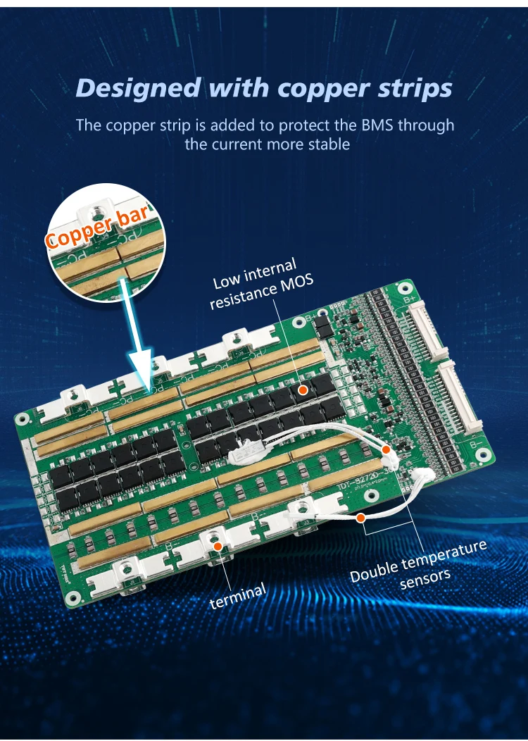 TDT BMS Battery Management System - 30S 200A High Voltage