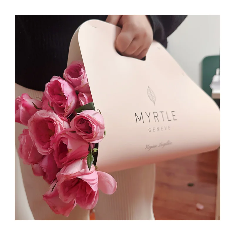 High-end Kraft Paper Cut Flowers Bags - Bouquet Sleeves