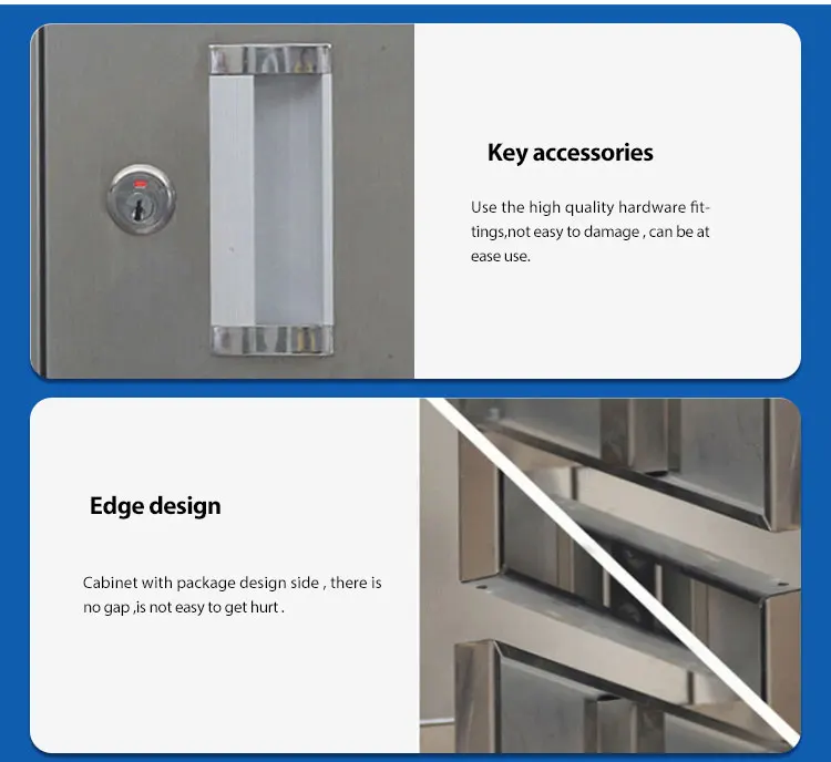 Lockable Medicine Cabinet - Stainless Steel Hospital Furniture