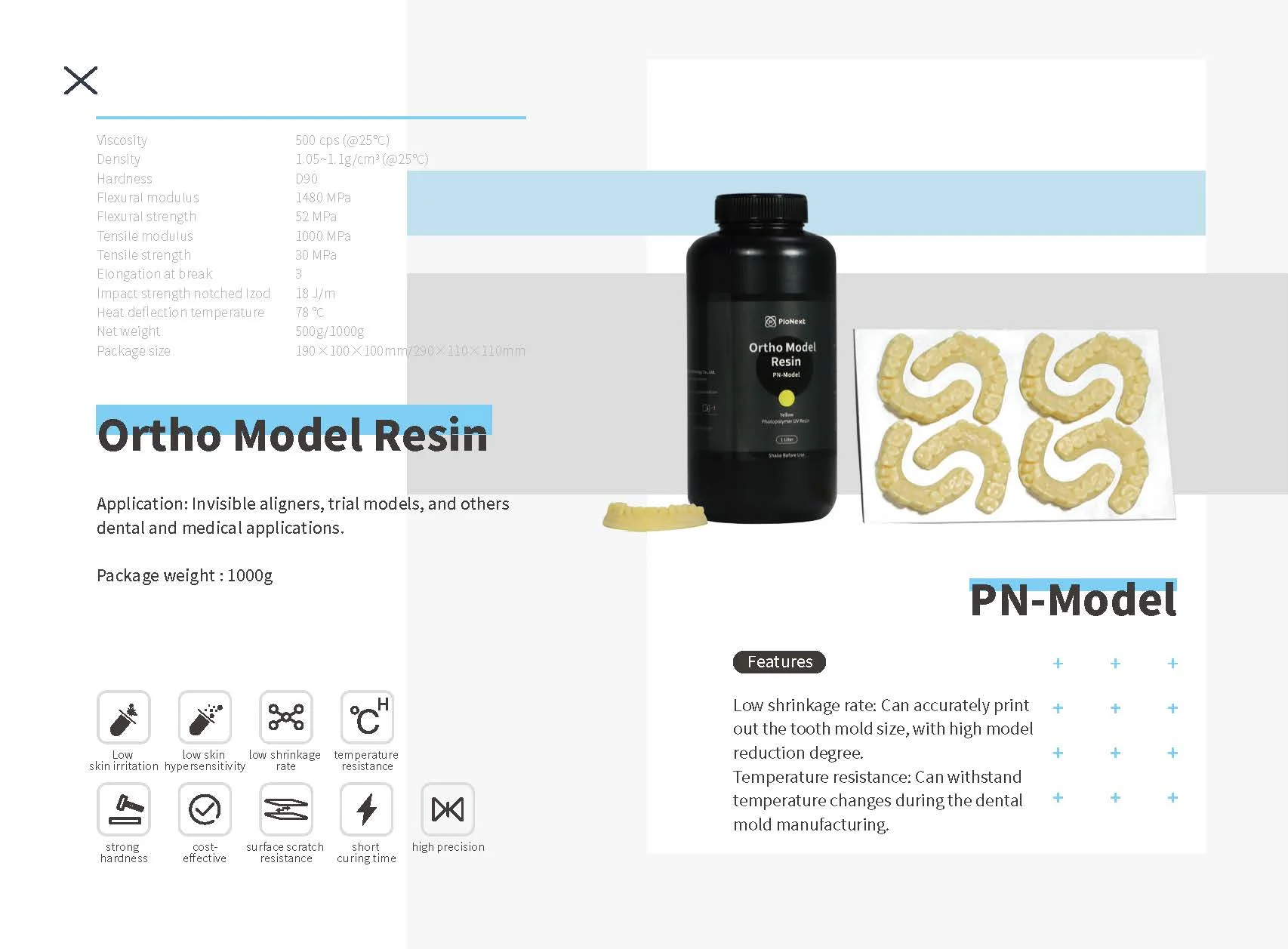 Creality Pionext Curable Surgical Guide Dental Resin